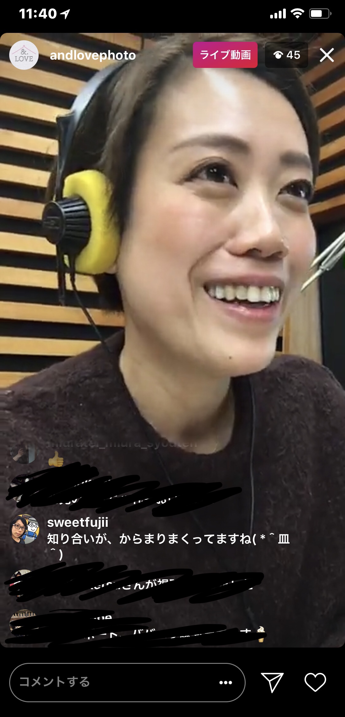 ラジオに紹介[Air’Gの &.Love]に出たのは「Live感と速度感と親近感」 | お菓子のふじい の おかしなちあき